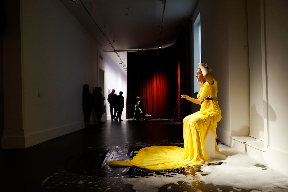 Witnessing 'Yellow' by Paola Catizone - IMMA